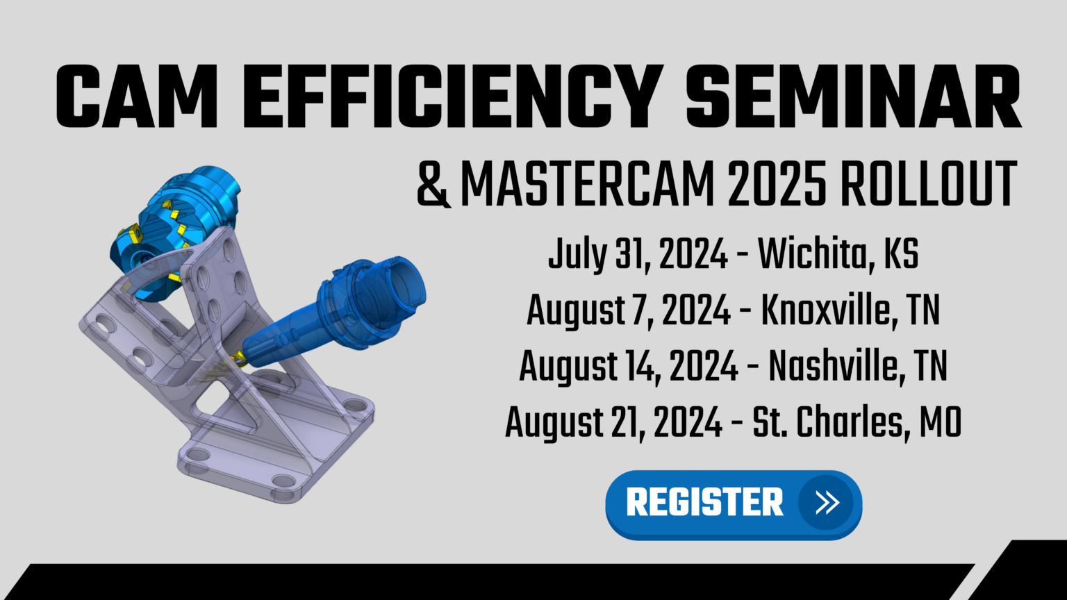 Mastercam 2025 Rollout & CAM Efficiency Seminars | QTE Manufacturing Solutions
